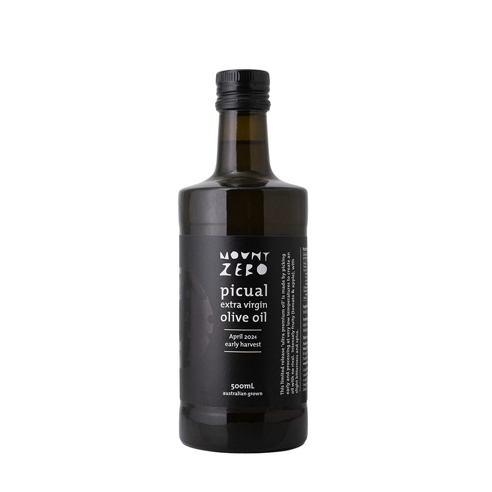 Early Harvest Picual Extra Virgin Olive Oil – Mount Zero Olives