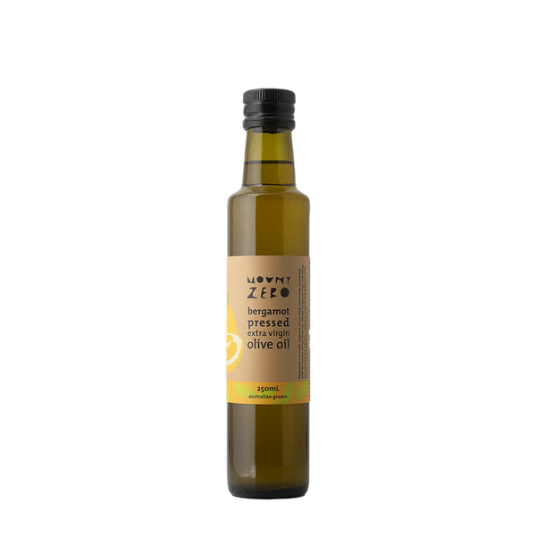 Bergamot Pressed Extra Virgin Olive Oil – Mount Zero Olives