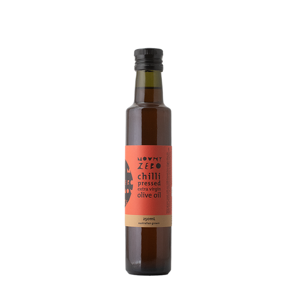Chilli Pressed Extra Virgin Olive Oil – Mount Zero Olives