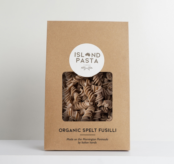island pasta organic spelt fusilli – Mount Zero Olives