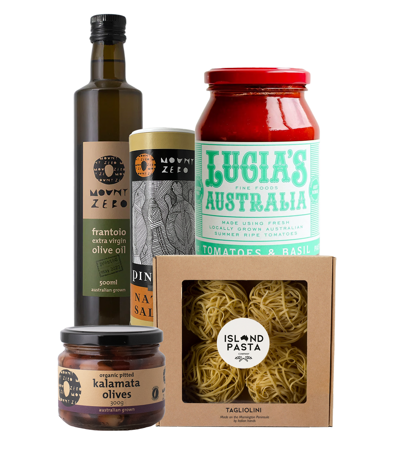 weeknight pasta kit – Mount Zero Olives