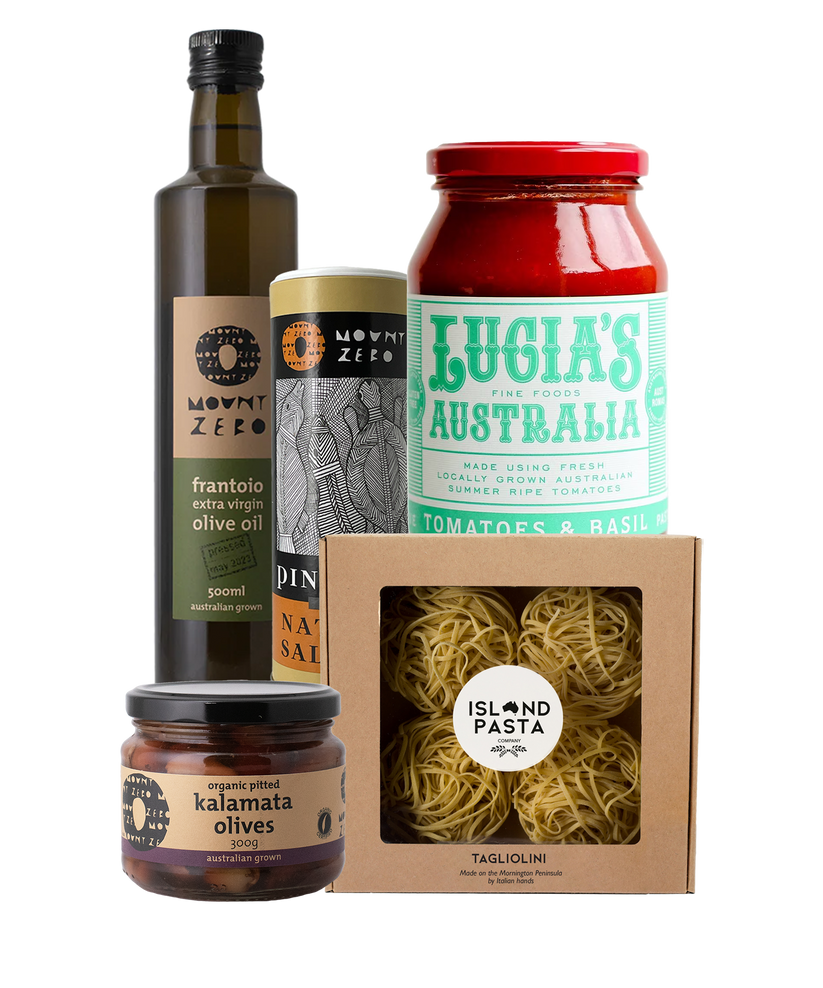 weeknight pasta kit – Mount Zero Olives