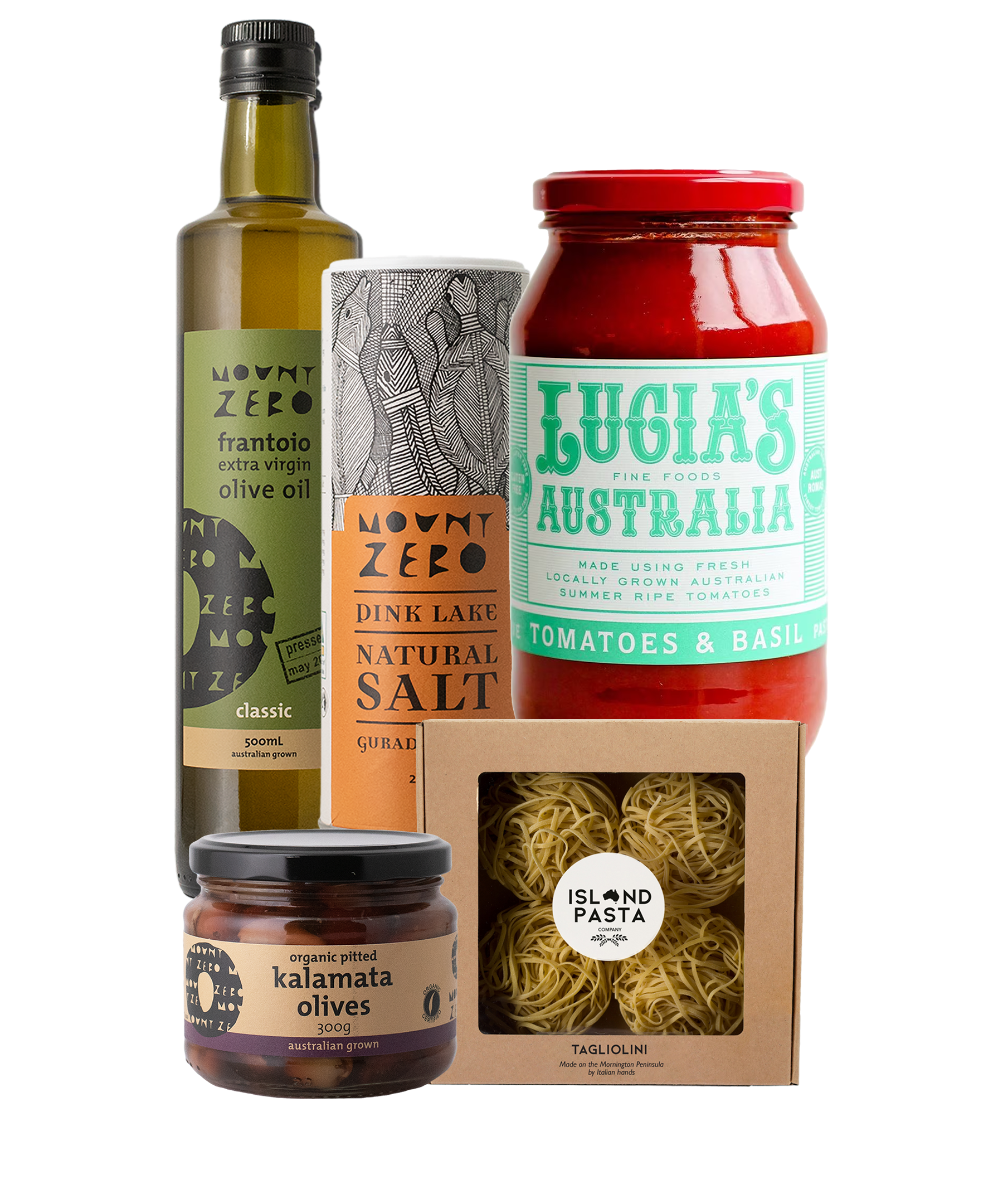weeknight pasta kit – Mount Zero Olives
