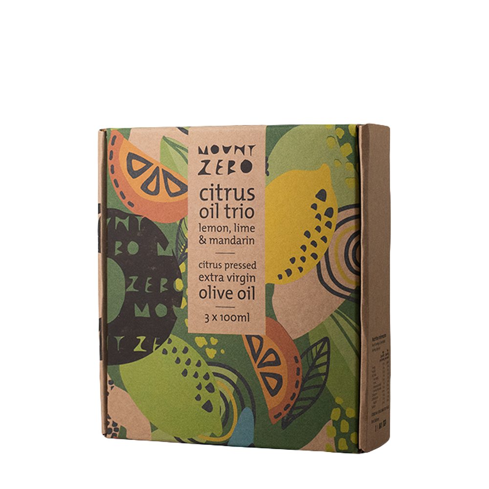 Citrus Oil Trio: Lemon, Lime & Mandarin – Mount Zero Olives