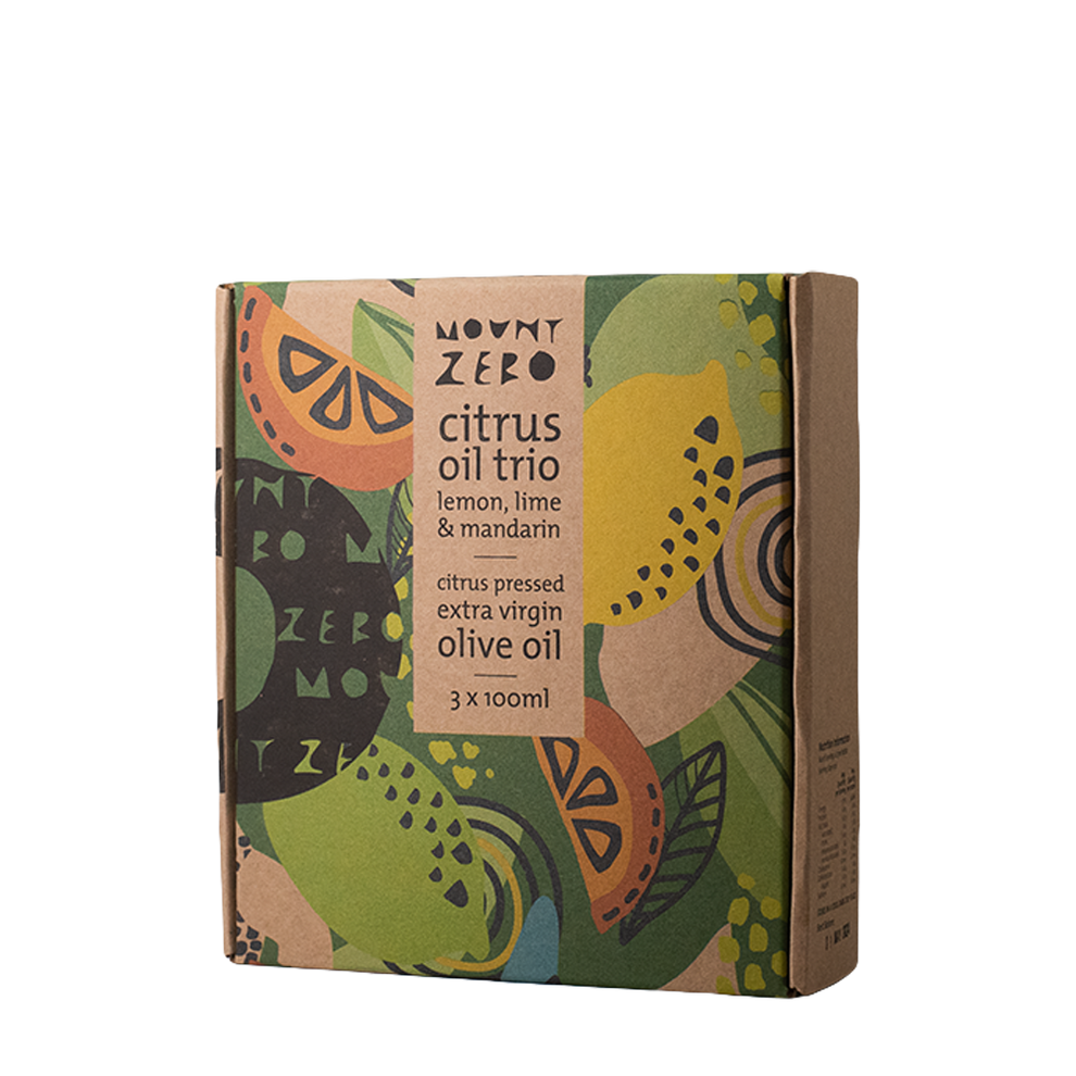 Citrus Oil Trio: Lemon, Lime & Mandarin – Mount Zero Olives