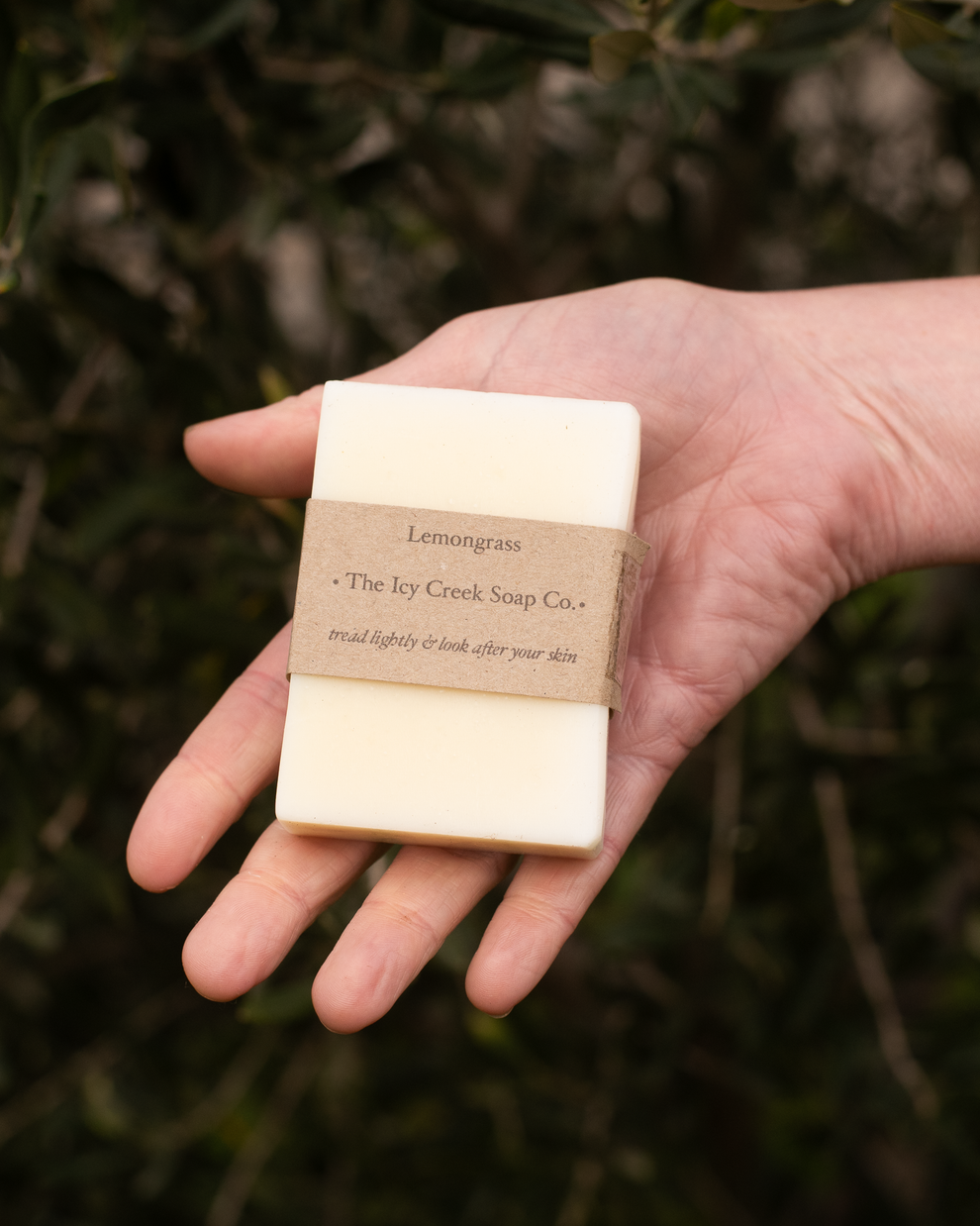 icy creek soap co. lemongrass soap bar – Mount Zero Olives